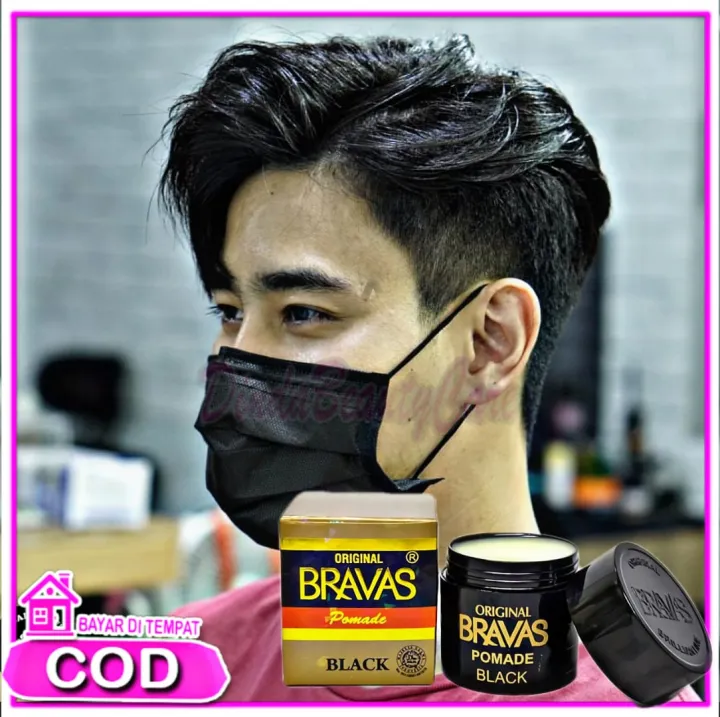 [ BISA COD ] Minyak Rambut Pria Biar Lemes Dan Lurus Pomade rambut pria ...