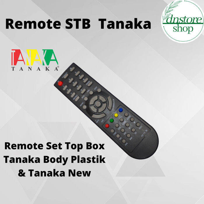Remote stb tanaka Set Top Box Tanaka Body Plastik & Tanaka New | Lazada ...