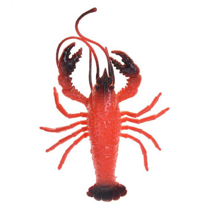 Lobster Model Simulation Lobster Kids Toy - Red | Lazada.co.th