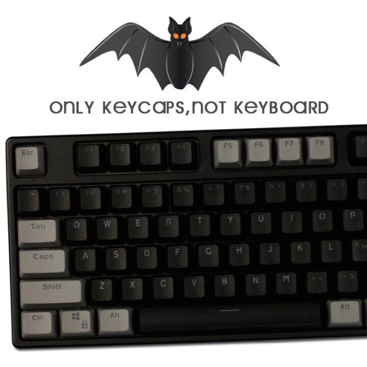# 104/87 Keys bat PBT Backlit Keycap Key caps ANSI Layout OEM Profile ...