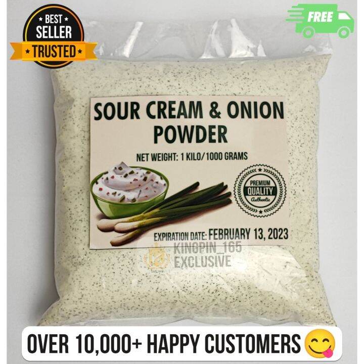 Potato Corner Powder Premium Sour Cream Onion Flavor for French Fries ...