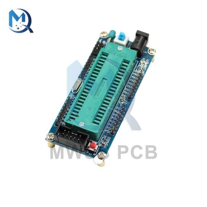AVR ATMEGA16 ATmega32 ISP I/O Pin Leads Minimum System Board Development Board USB USBasp ...