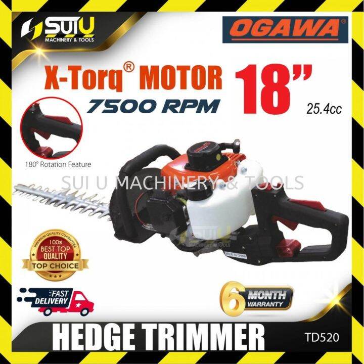 OGAWA MESIN POTONG BUNGA /HEDGE TRIMMER TD520 | Lazada