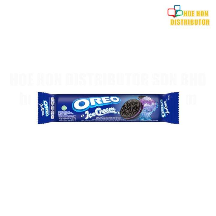 Oreo Sandwich Cookies 119.6g Original Vanila Chocolate Stawberry Dark ...
