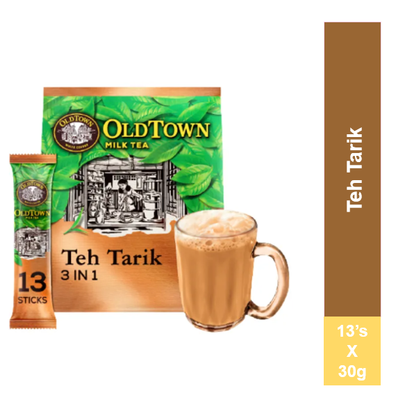[Malaysia Import] Old Town Milk Tea 3-in-1 Teh Tarik Instant Premix ...