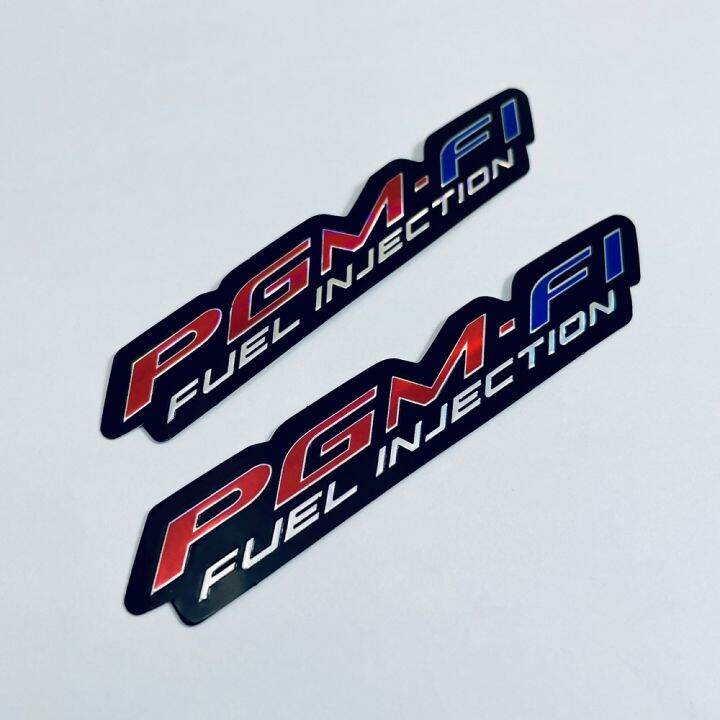 Pgm Fi สติ๊กเกอร์ติดรถมอเตอร์ไซค์ Honda Racing Pgm-Fi Fuel Injection ...