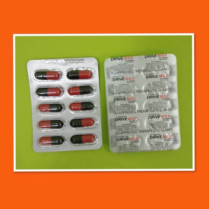 (2 CAPSULES) Drivemax Herbal Supplement Authentic | Lazada PH