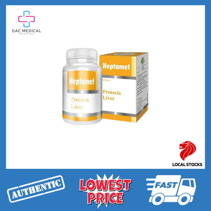 [GAC MEDICAL] HEPTAMET PROTECTS LIVER TABLETS 60S | Lazada Singapore