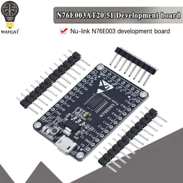 N76E003AT20 Microcontroller Development Board C51 Expansion Board 8051 ...