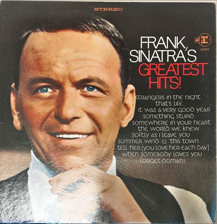 [ แผ่นเสียง Vinyl LP ] Artist : Frank Sinatra Album : Greatest Hits ...
