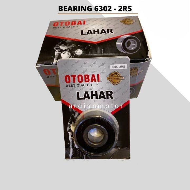 Bearing laher laker 6302 2RS Roda Belakang GL Megapro Tiger CB150R GL ...