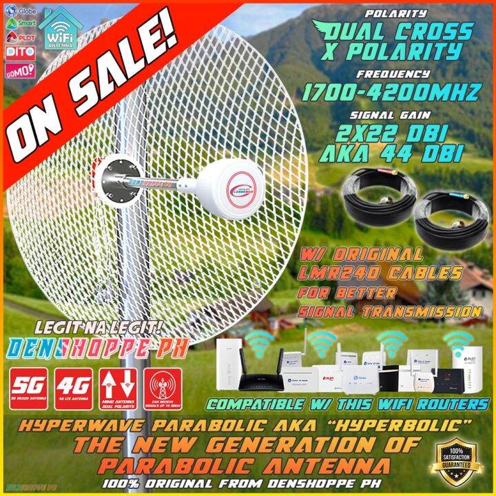 Mga bagong dating ULTIMATE HYPERBOLIC Antenna HyperWave Parabolic ...