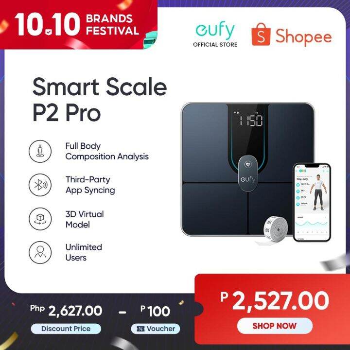 Eufy by Anker Smart Scale P2 Pro | Lazada PH
