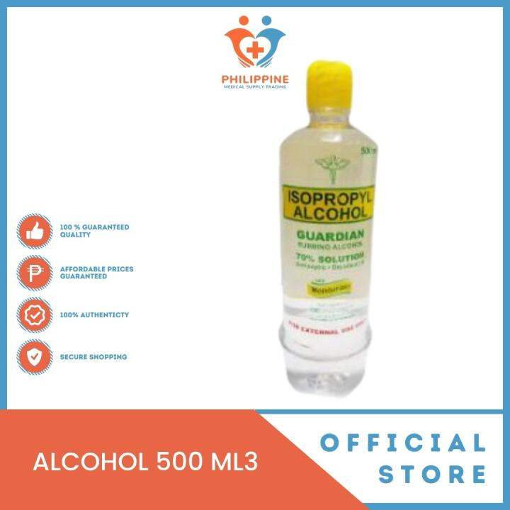 Alcohol 500 Ml Guardian 70% | Lazada PH