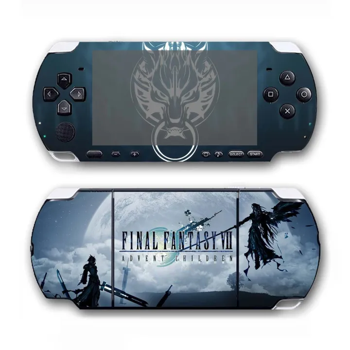 Final Fantasy ไวนิลผิวสติ๊กเกอร์ป้องกันสำหรับ PSP3000 PSP 3000รูปลอกปก ...