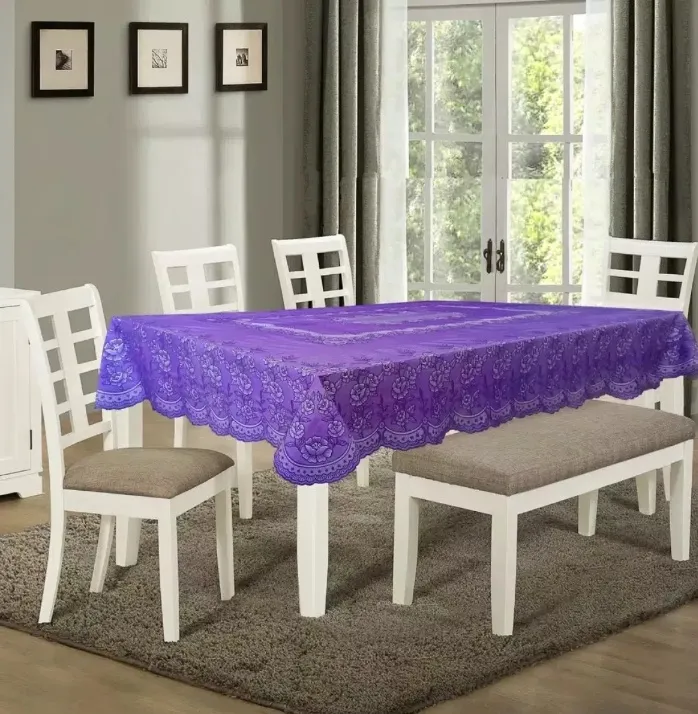 Hagia Store - Taplak Meja Makan Vinyl Lace 6-8 Kursi Anti Air | Lazada ...