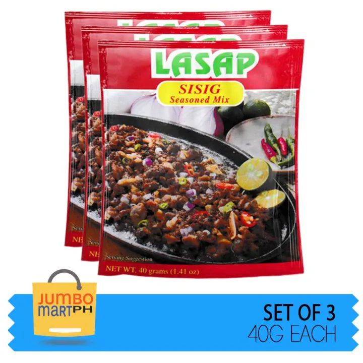 LASAP SISIG MIX 40G / SET OF 3 | Lazada PH