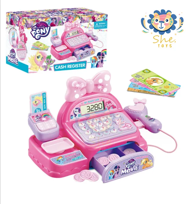 Children Simulation Cartoon Cash Register Cashier Toy (Limited Stock ...