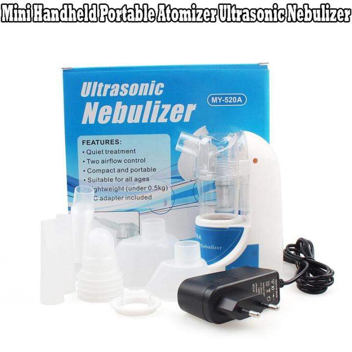 Mini Handheld Portable Atomizer Ultrasonic Nebulizer for Children Adult ...