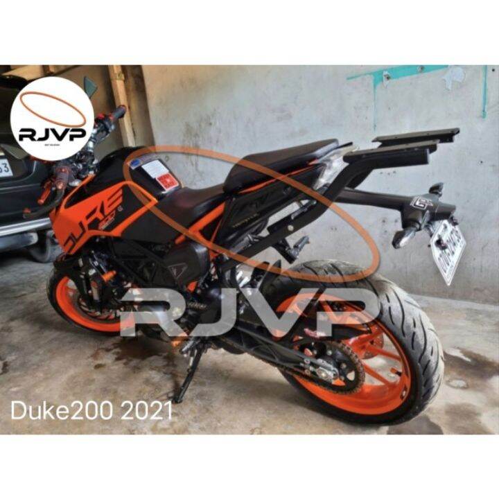 KTM Duke 200 / 390 V2 HRV Bracket Heavy Duty Bracket Steel Black Oval ...