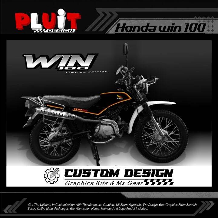 Stiker Decal Honda WIN 100 full body | Lazada Indonesia