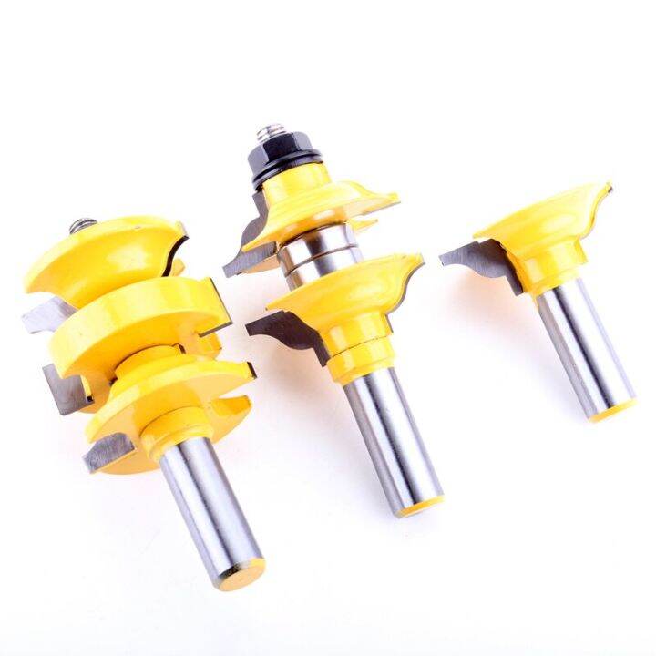 CHWJW 12mm Shank 3PC Window Sash Router Bit Set | Lazada PH