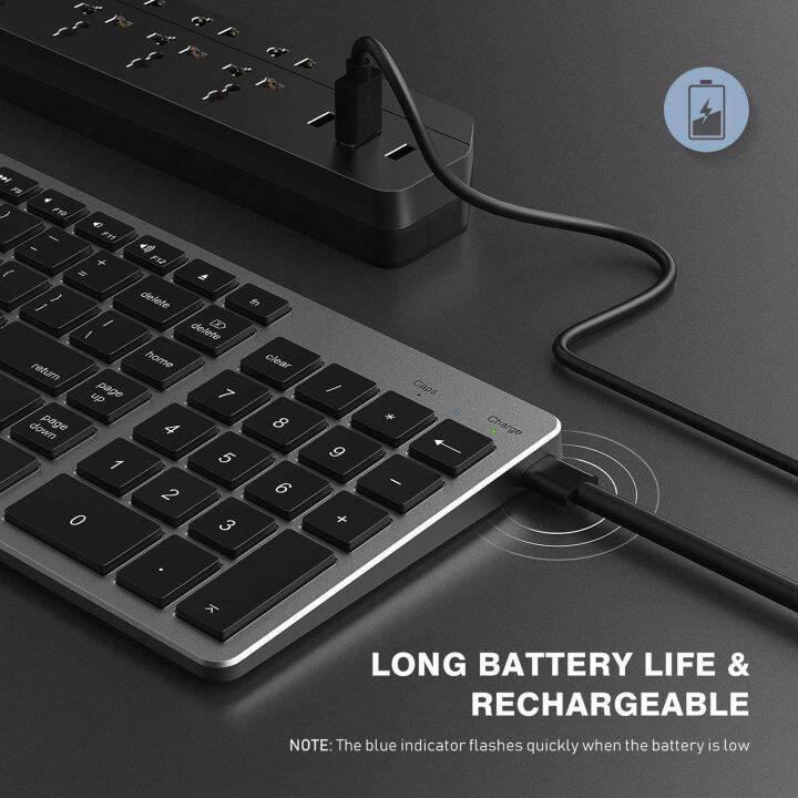 Office Keyboard Wireless 102 Keys Desktop Keyboard for Home | Lazada PH