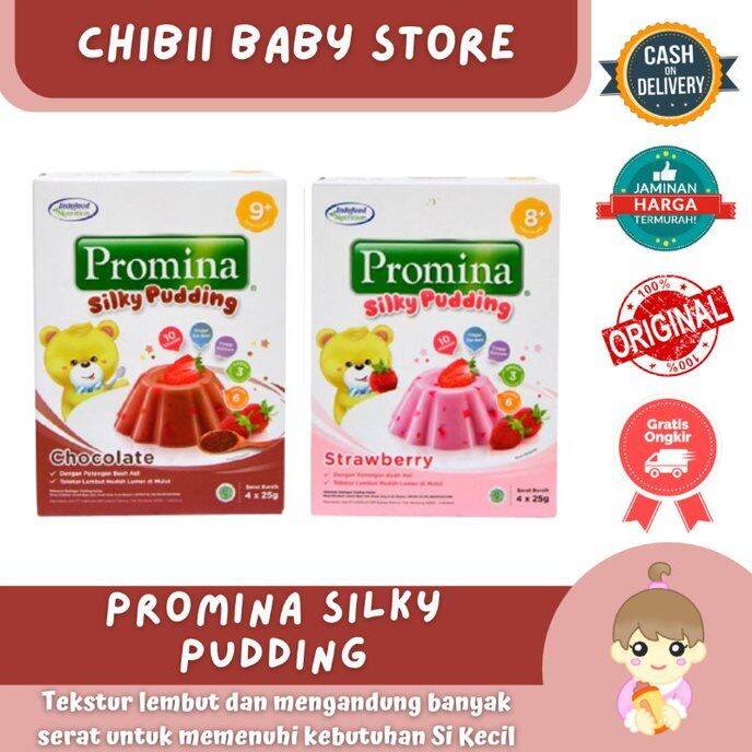 Promina Silky Pudding Puding Bayi Makanan Bayi Cemilan Anak | Lazada ...