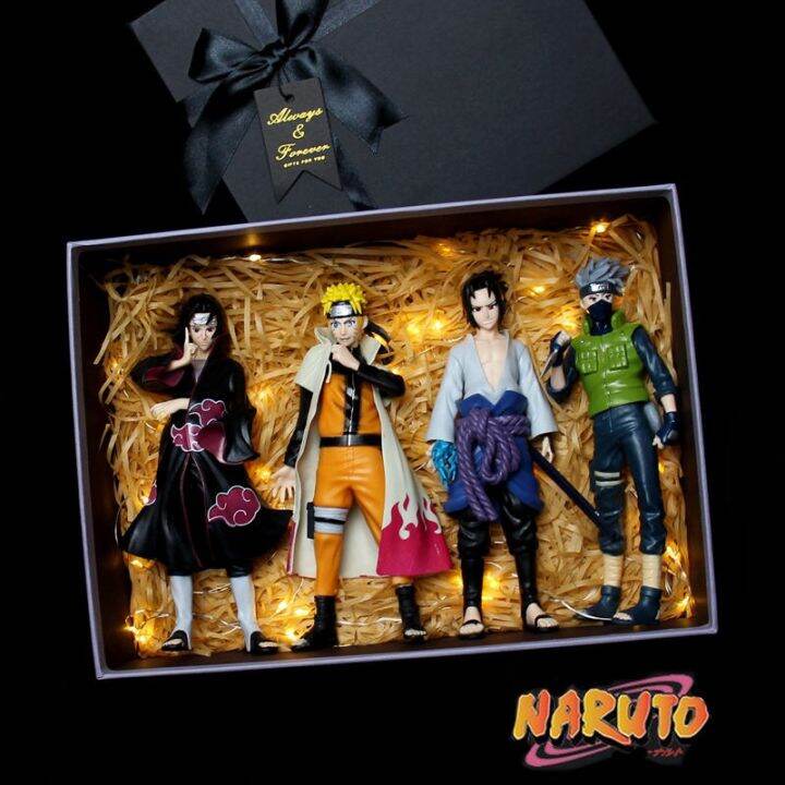 GK Naruto Uchiha Itachi Figure Sasuke Six Paths Uzumaki Naruto Kakashi ...