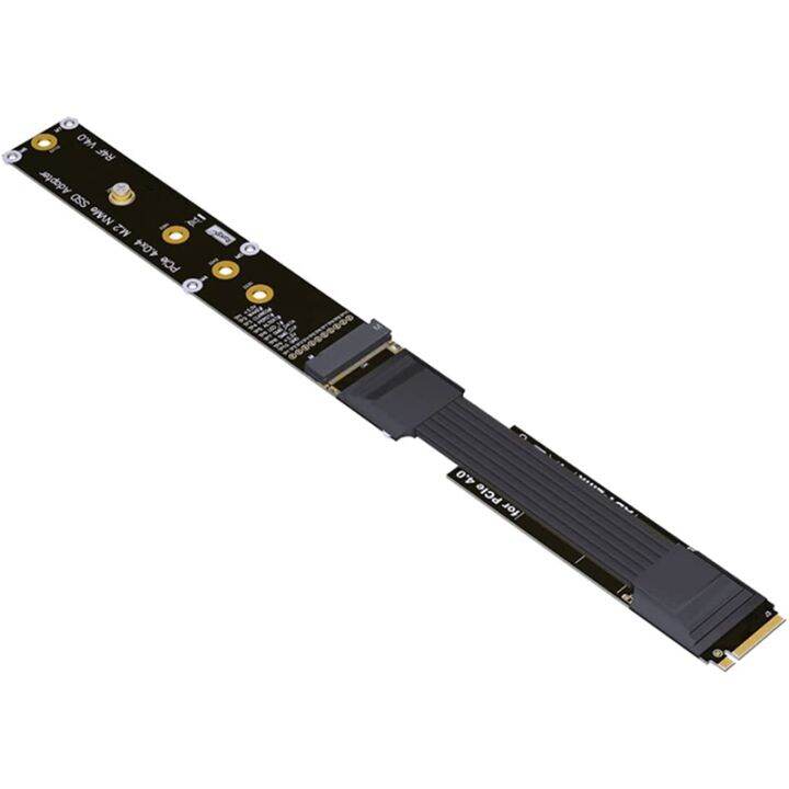 Full Speed M.2 NVMe SSD M KEY Cable PCIE 4.0 X4 64G/Bps Adapter ...