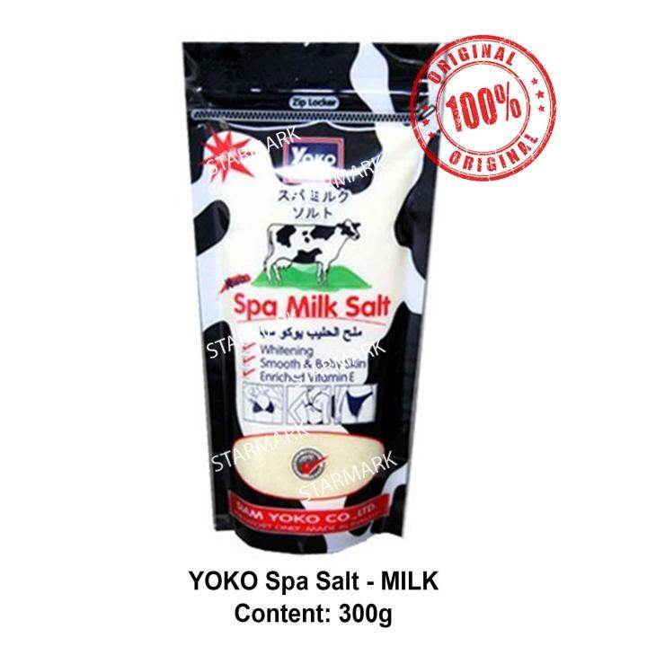Yoko Spa Milk Salt - Regular Milk 300g 300 grams - Genuine and Original ...
