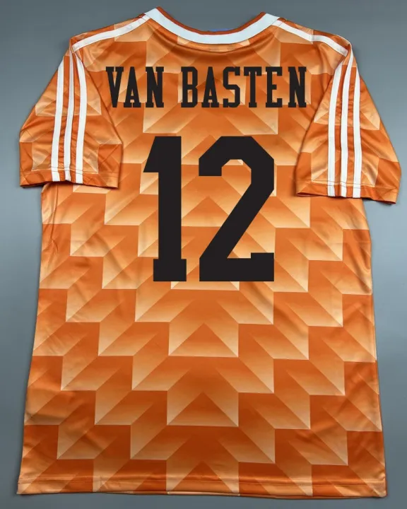 เสื้อบอล ย้อนยุค ทีมชาติ ฮอลแลนด์ 1988 เหย้า Retro Holland Netherlands ...