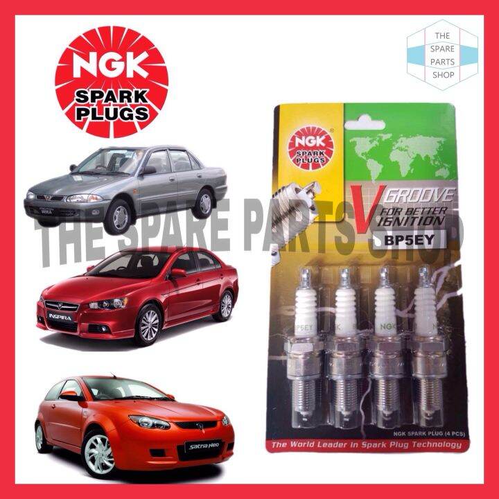 PROTON SAGA ISWARA WIRA SATRIA PERODUA KANCIL NGK SPARK PLUG BP5EY 1SET ...