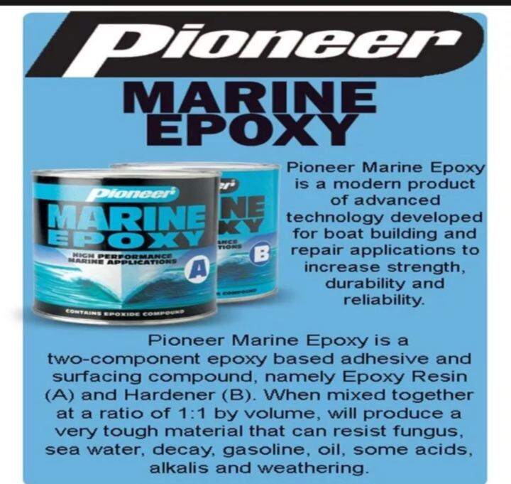 Pioneer Marine Epoxy (1/4P, 1/2P, 1P) | Lazada PH