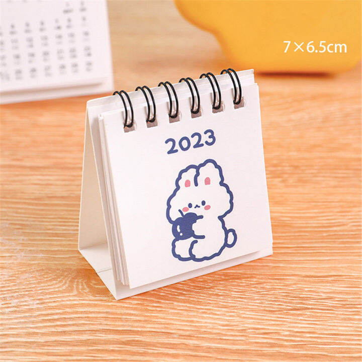 2023 Mini Desk Calendar Desk Calendar Mini Calendar Cute Calendar Daily ...
