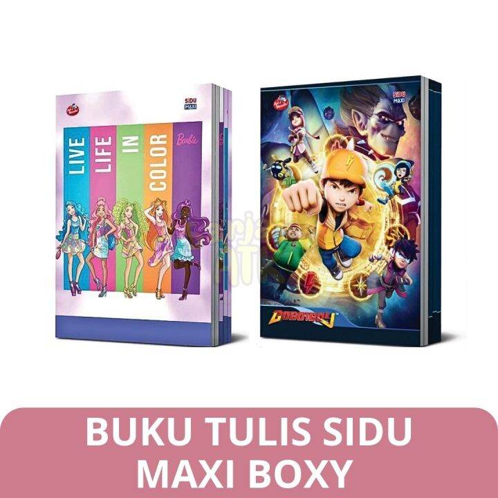 Buku Tulis Sinar Dunia Sidu Maxi Boxy Isi 42 Lembar Per Pack Isi 5 Pcs | Lazada Indonesia