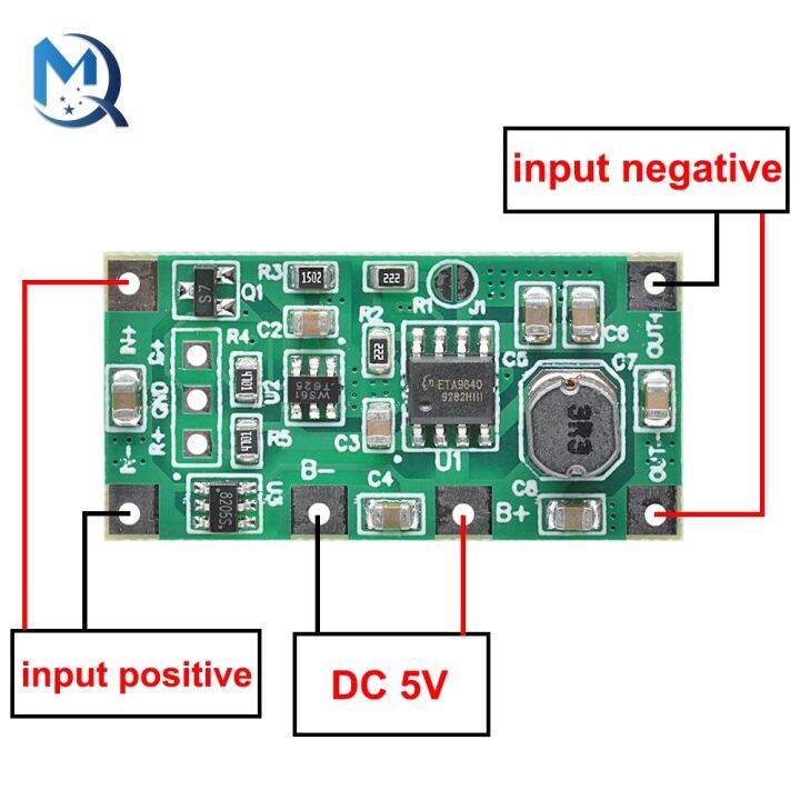 DC 5V 1A Charging Discharge Module for 18650 Lithium Battery UPS ...