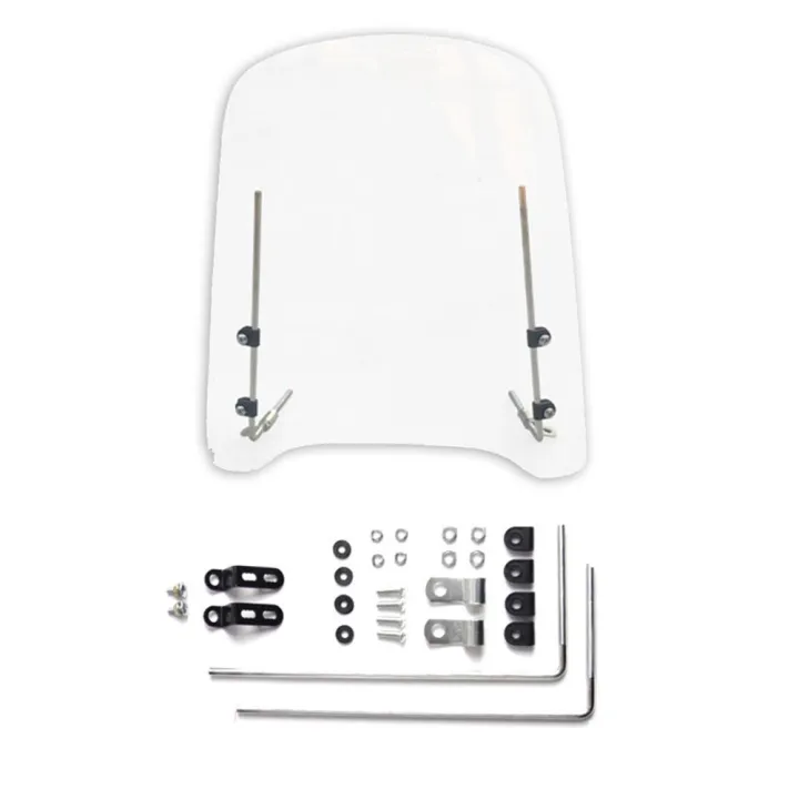 Electric Scooter Front Motorcycle Windshield HD Transparent Car ...
