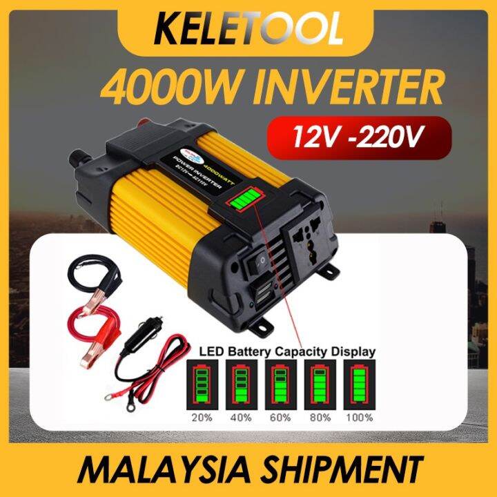 6000W Original Pure Sine Wave inverter Solar Inverter Car Inverter DC ...