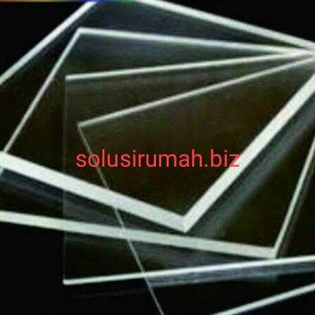 Acrylic Akrilik Sheet Custom mika Lembaran 3mm /100cm bening trans | Lazada Indonesia