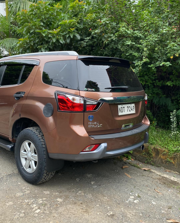 ISUZU MU-X 2014 - 2021 SPOILER WING / REAR SPOILER / STYLING KITS ABS ...