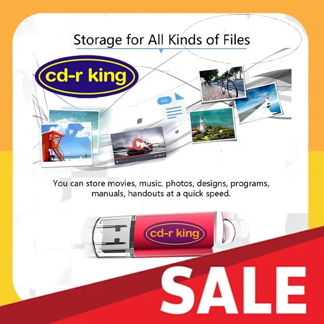 【Ready Stock】 CDR-King Alloy USB 2.0 Flash Drive 4GB 8GB 16GB 32GB 64GB ...