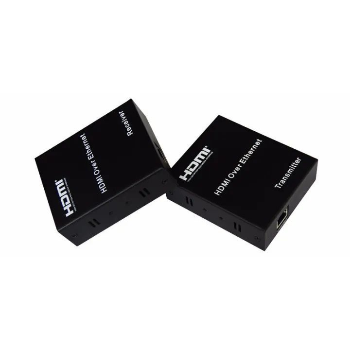 120M HDMI To LAN Port RJ45 Network Cable Extender Over by Cat 5e/6 ...