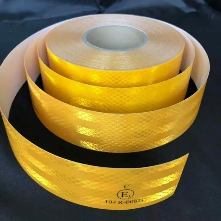 STIKER REFLEKTOR WARNA KUNING PANJANG 45METER lebar 5cm | Lazada Indonesia