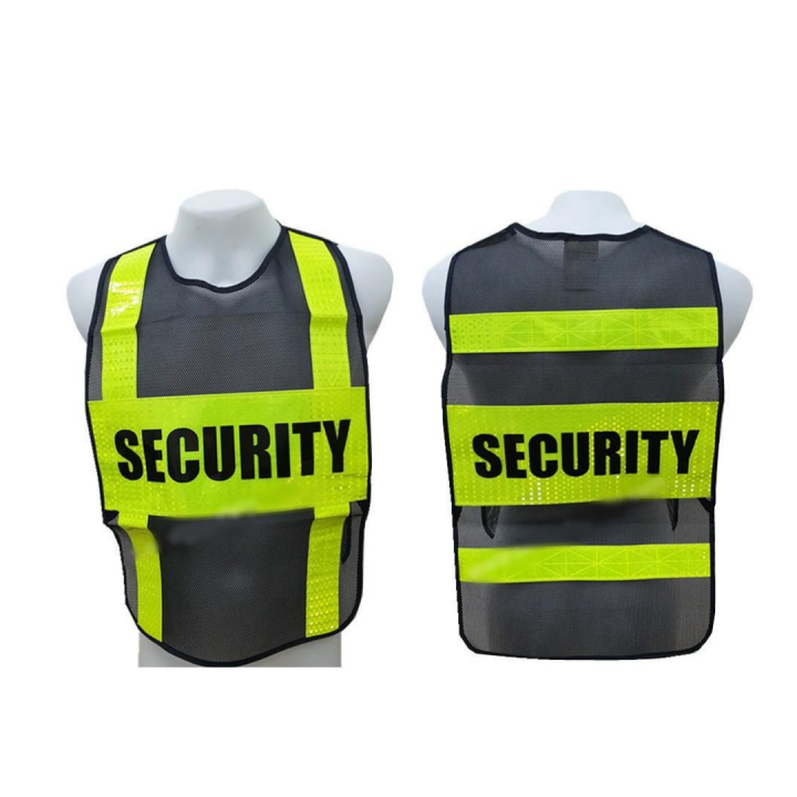 COD Security Net Vest Security Guard Uniform Safety Vest Security Guard ...