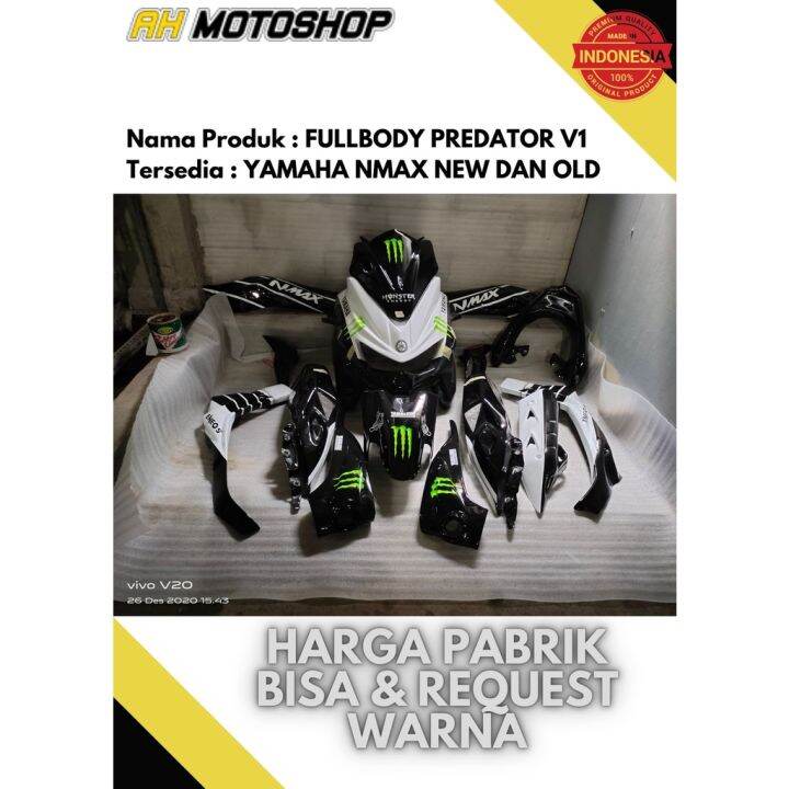 PREDATOR YAMAHA NMAX PREDATOR V2 NMAX NEW 2020 2021 DAN LAMA BISA ...