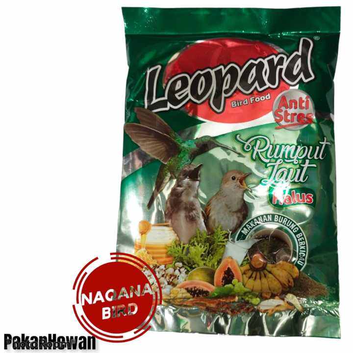 Leopard rasa rumput laut dan madu halus pakan burung pleci | Lazada ...