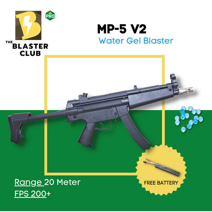MP5 V2 Jinming Water Gel Blaster WGB Replika Elektrik Gun Full Auto ...