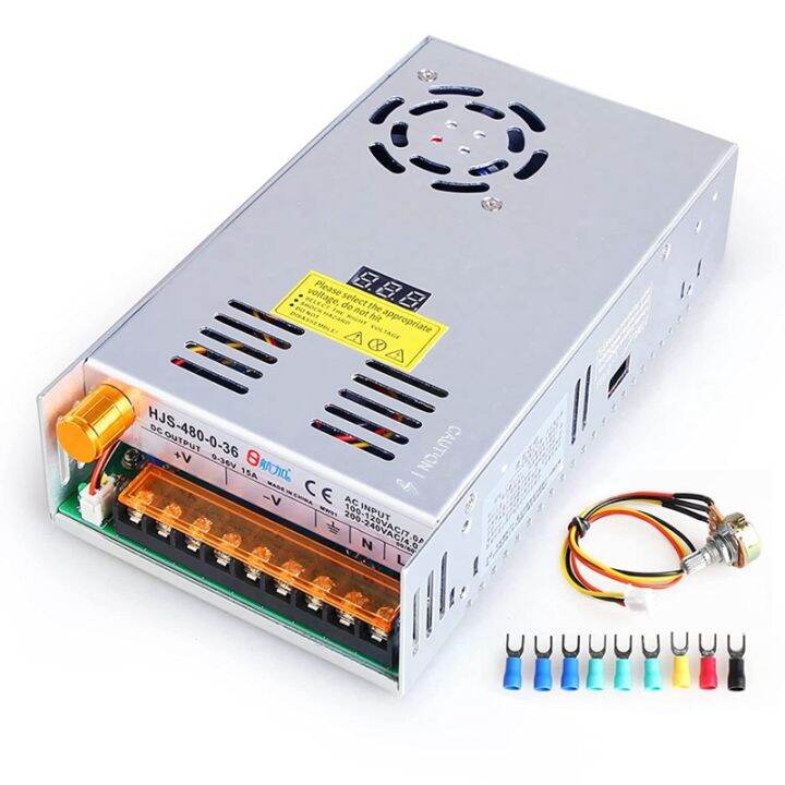 36V DC Power Supply Adjustable DC Power Voltage Converter,AC 110V-220V to DC 0-36V Module ...