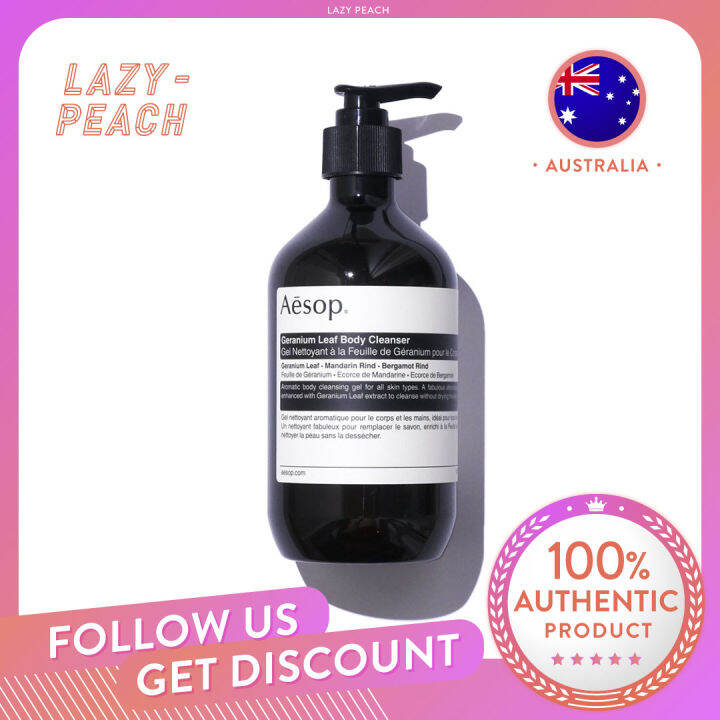 Aesop Geranium Leaf Body Cleanser Gel 500Ml at Paul Harlan blog